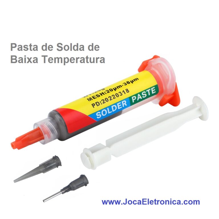 Solda em Pasta de Baixa Temperatura 15g