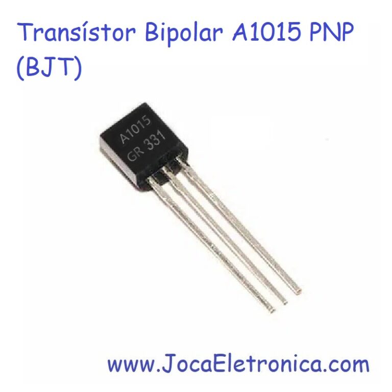 Transístor Bipolar A1015 PNP (BJT) - JocaEletronica